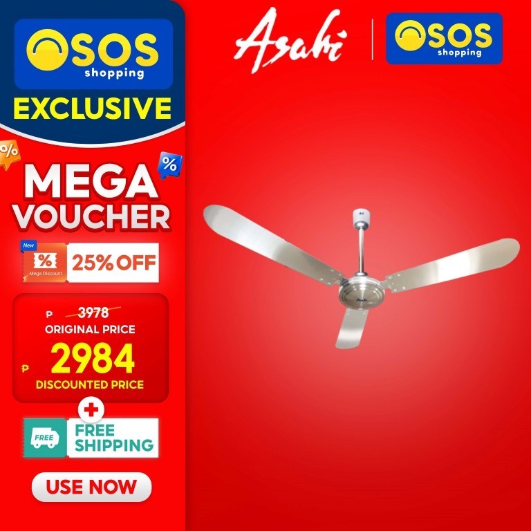 Asahi C-56SS 56 Stainless Ceiling Fan industrial ceiling fan C56ss ...