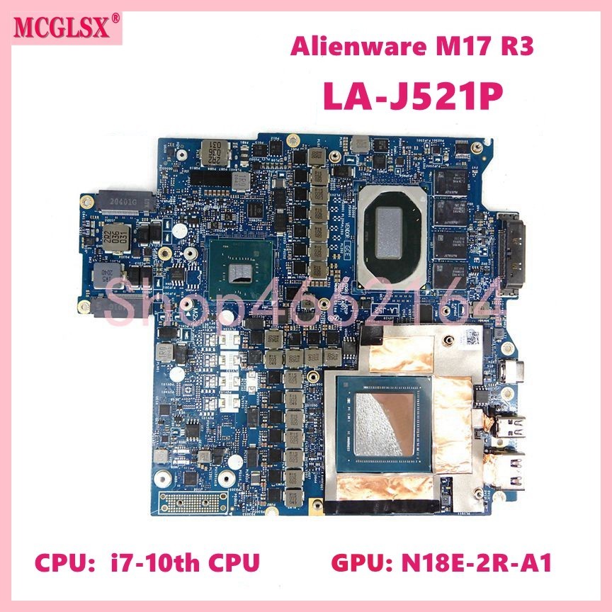 ♜LA-J521P With i7-10750H CPU RTX2070-V8G GPU 32GB RAM Notebook ...