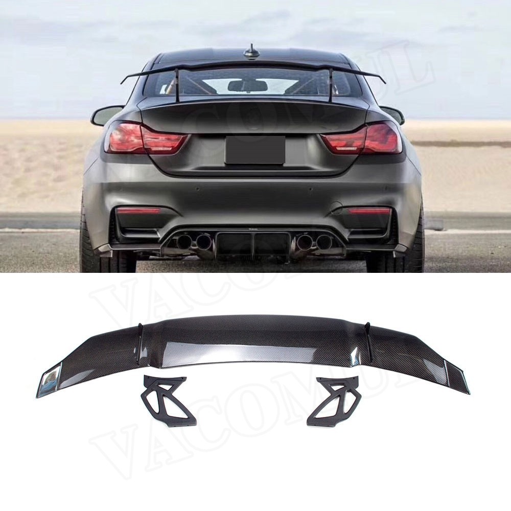 Carbon Fiber Rear Spoiler Boot Tail Wings for BMW M2 E92 F80 M3 F82 M4 ...