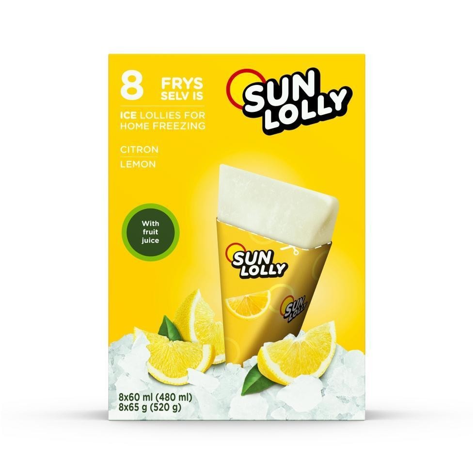 Sun Lolly Ice Lemon 60mlx8 | Shopee Philippines