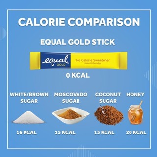 Equal Gold Zero Calorie Sweetener 50 Sticks - 12 Boxes (KetoDiet ...