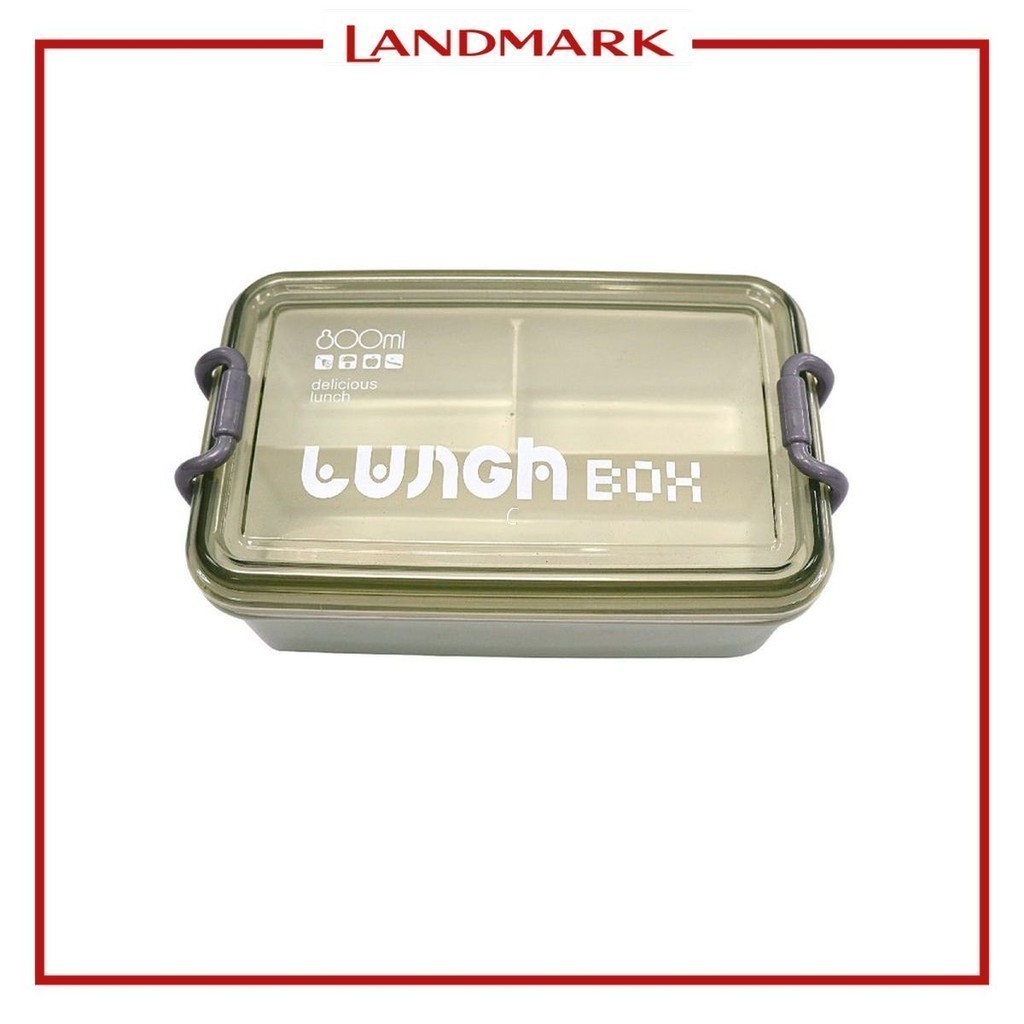 Landmark Lunch Box with Spoon, Cover, and Divider | Shopee Philippines