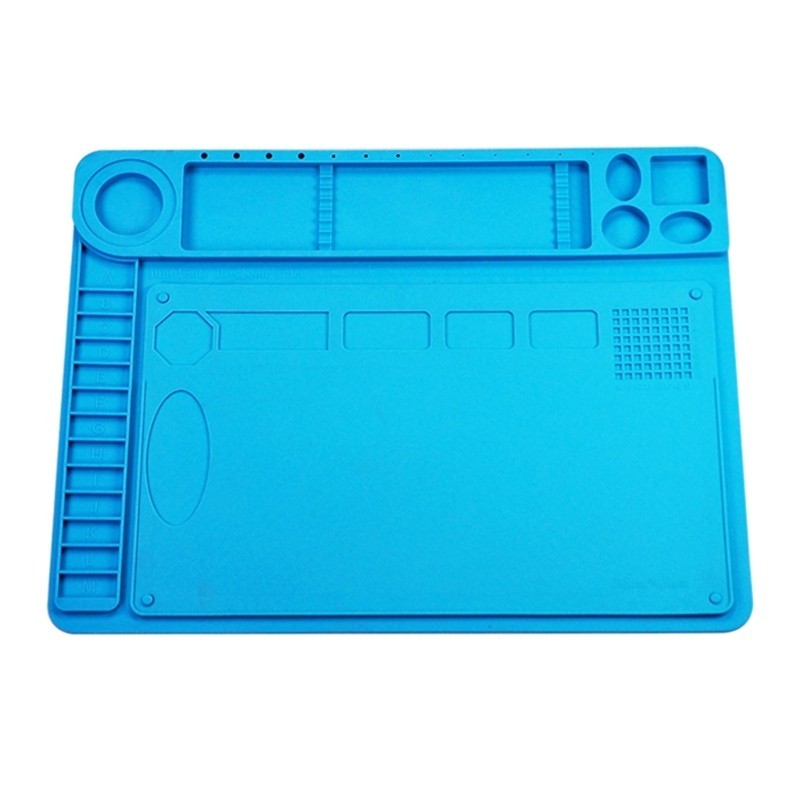 ☌Mat Silicone Work Mat Soldering Station Mat Heat Resistant AntiStatic ...