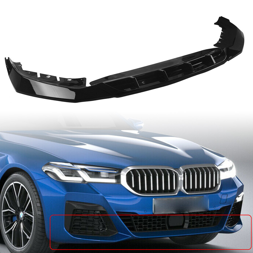 ~For BMW 5 Series G30 M550i 530i M Sport 2021 Front Bumper Spoiler Lip ...
