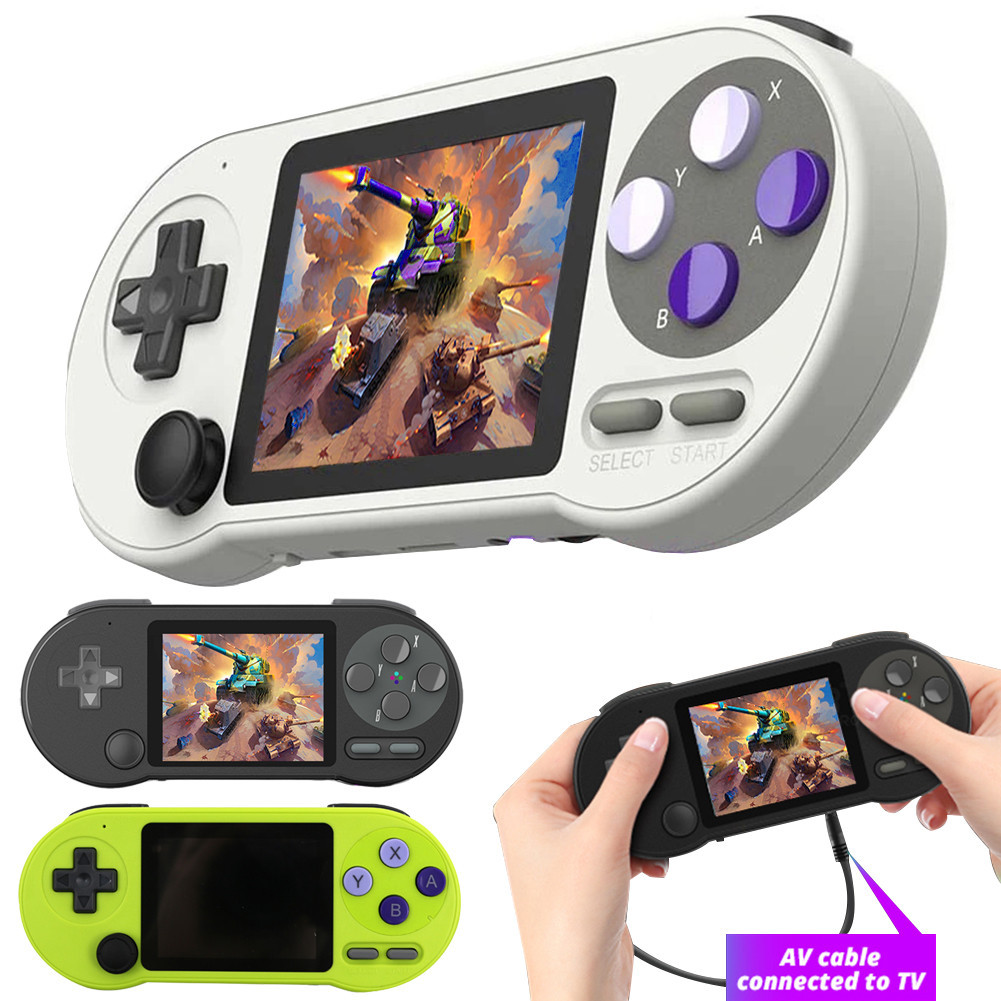 ~SF2000 Portable Video Game Console 3 inch IPS Screen Handheld Retro Game Consoles Built-in 8000 ...