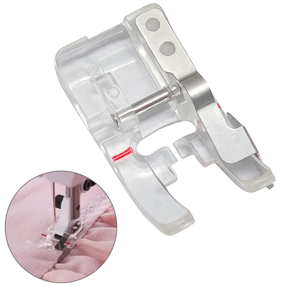 ☠1 PCS Clear B Edge Stitching Presser Foot #4130583-45 For Viking Group ...
