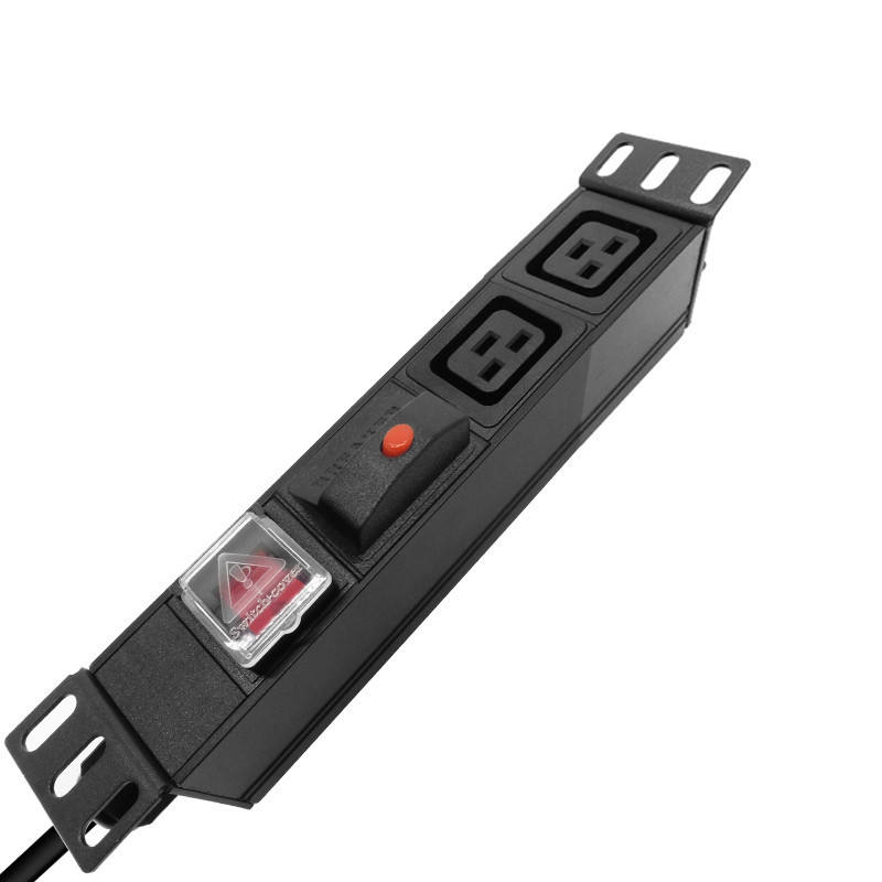 ★C19 SOCKET PDU Power Distribution 2 Unit Network Cabinet Rack Electric Plug Socket Outlet Over ...