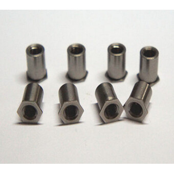 100PCS M5*10 MM Flat Hex Rivet Nut Rivnut Insert Nutsert column Nut . ♣ ...