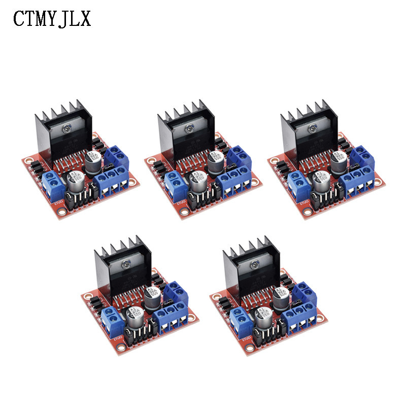 5pcs/ L298N Motor Driver Controller Board L298 DC Dual H Bridge Robot Stepper Motor Control / S ...