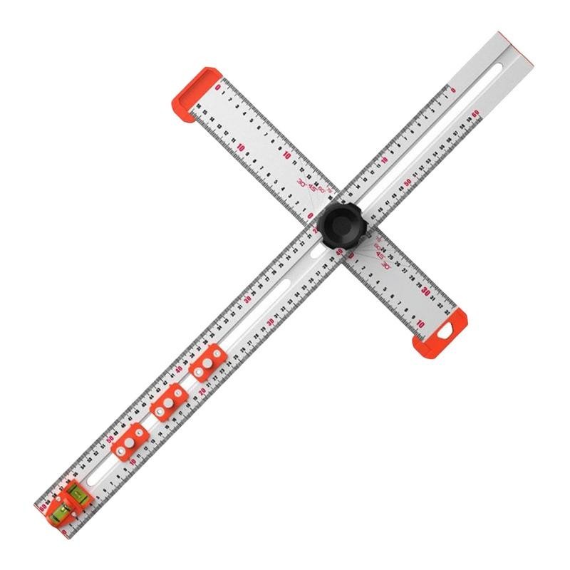 T-Square Ruler Adjustable Angle T Ruler For Drawing Multifunctional ...