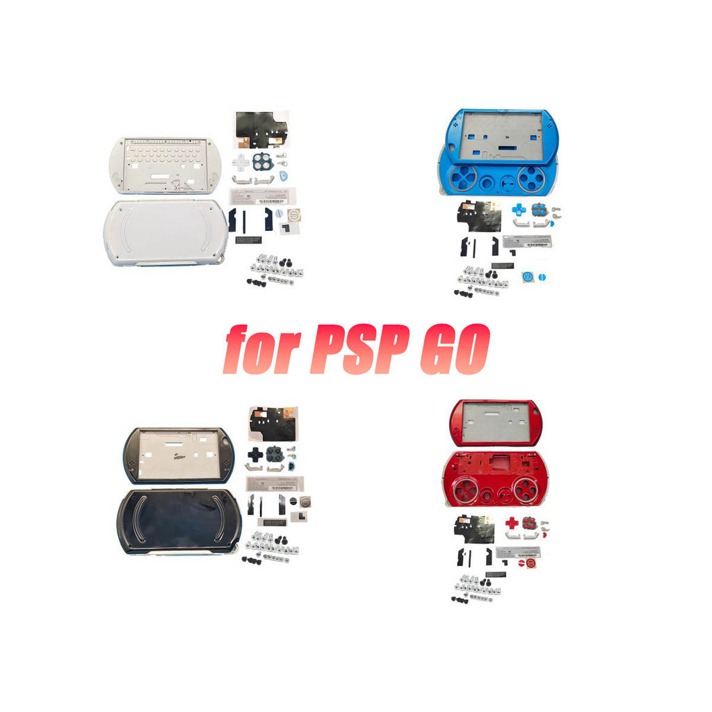 ۞Full Set Housing Case Shell buttons stickers For PSP go game console ...