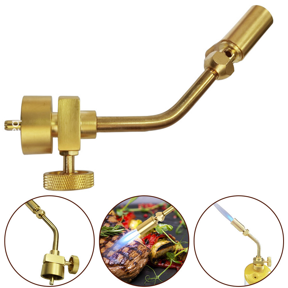 ♚Brass Pencil Flame Torch Head Kit For Gas Welding Torch For MAPP ...
