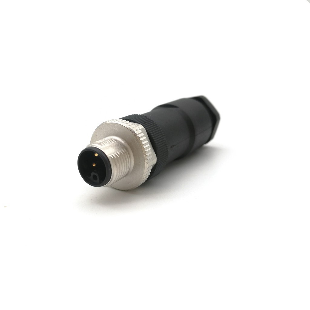 SVLEC IP65 Male 5 pin 63V M12 L code Connector for Auto shipboard ...
