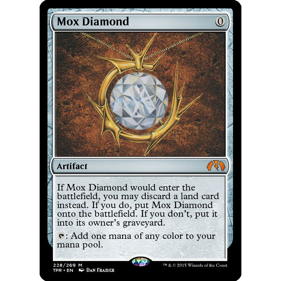 MTG Proxy Card - Mox Diamond | Tempest Remastered (TPR) | Shopee ...