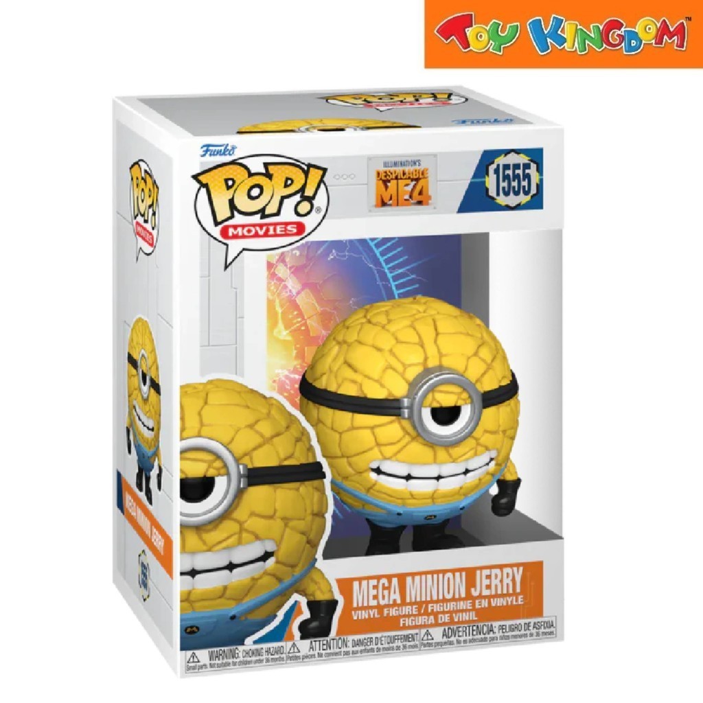 Funko Pop! Movies Despicable Me 4 Mega Minion Jerry Action Figure ...