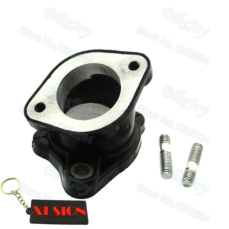 ☭30mm Inlet Pipe Curve Angled Intake Manifold Pipe For CG250 250cc ...