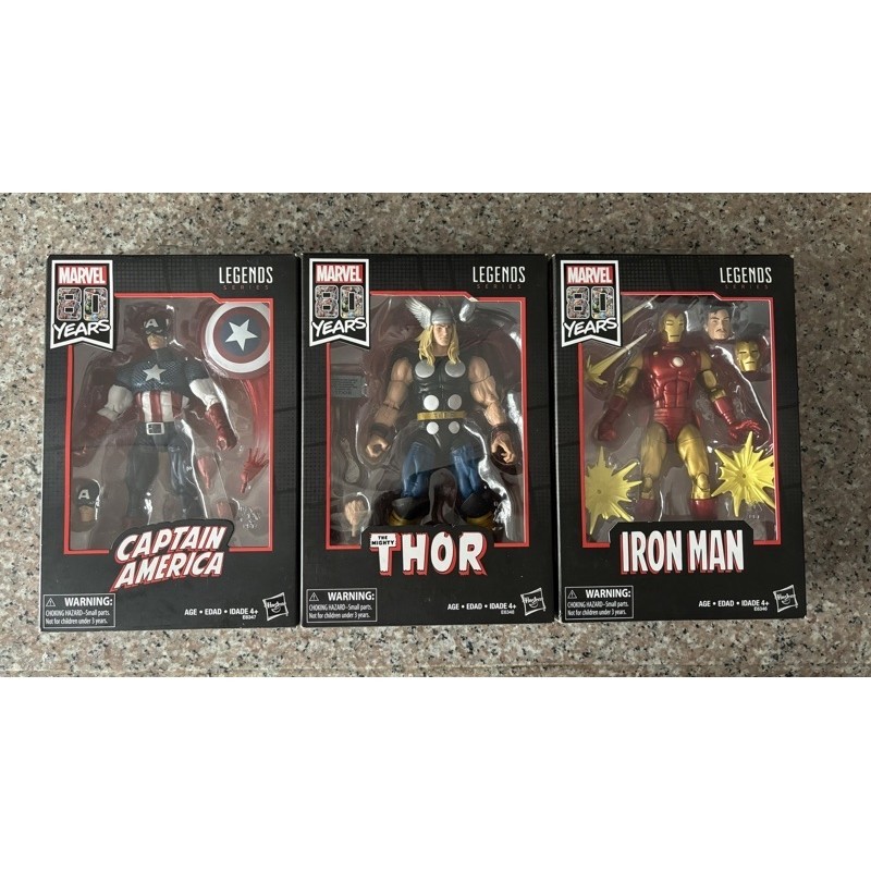 Marvel Legends Avengers Trinity 80th | Shopee Philippines