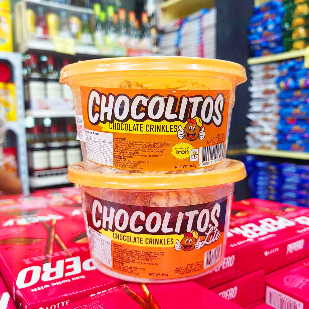 [BUNDLE OF 3] Chocolitos Chocolate Crinkles | Original / Lite | 30pcs ...