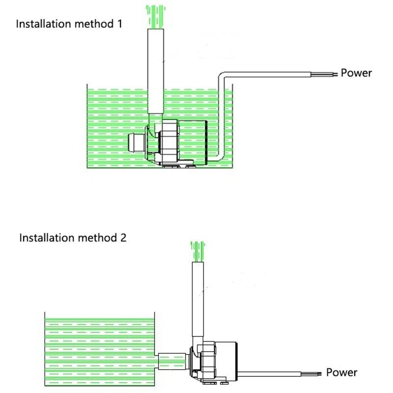 ☯DC12V Brushless Motor Water Pumps for Solar Water Circulation System ...