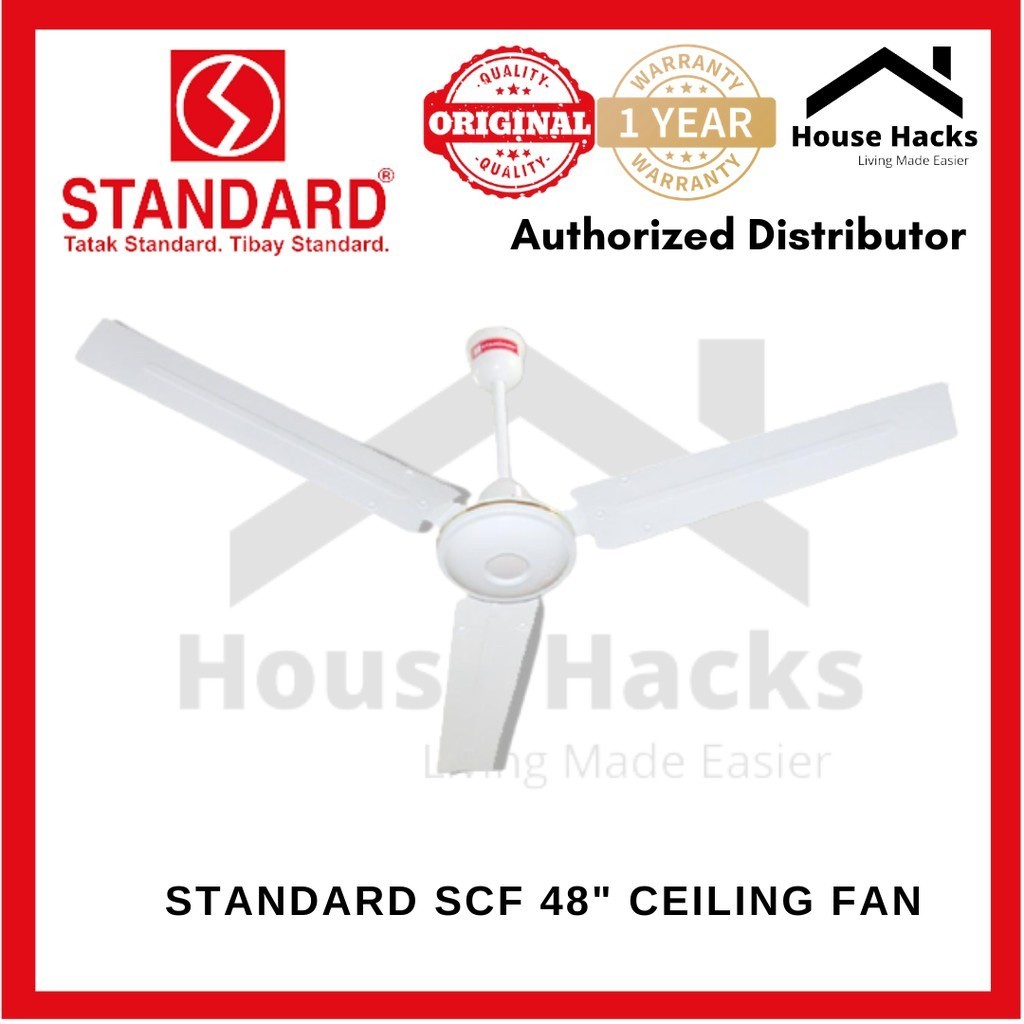 Standard SCF 48" Ceiling Fan SCF-48 (House Hacks) | Shopee Philippines