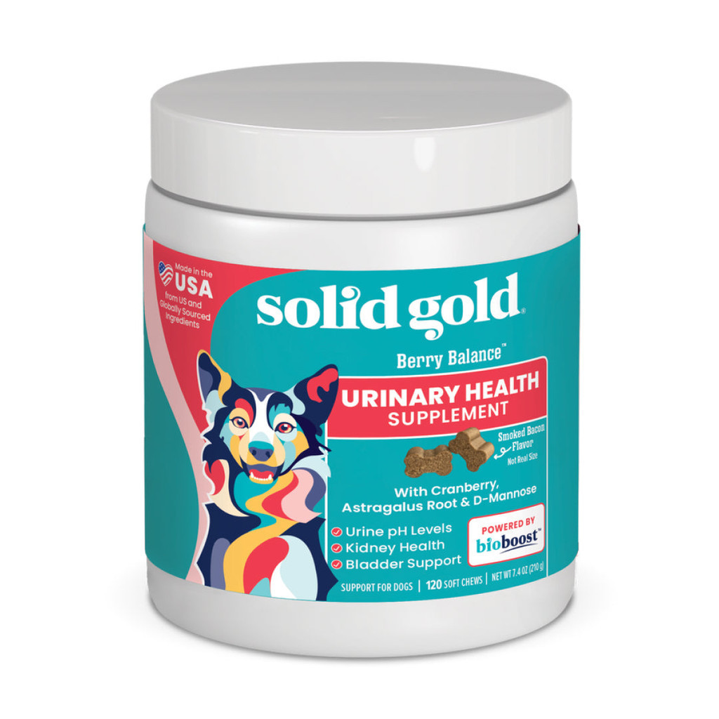 Solid Gold Dog Supplement Berry Balance Urinary Health Chew With ...