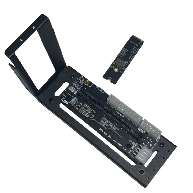 eGPU Case Oculink Vertical GPU Holder Metal GPU Converter Bracket PCIE ...