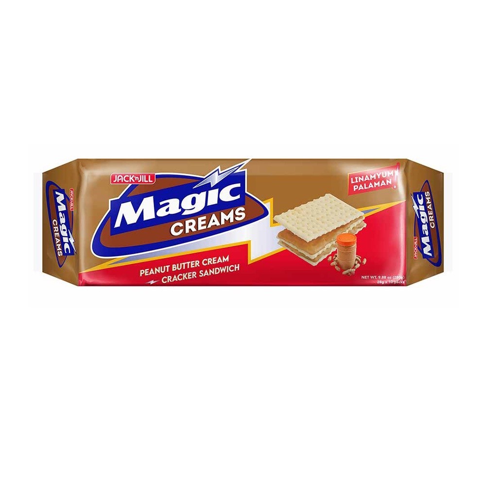 Magic Creams Peanut Butter (28g x 10) | Shopee Philippines
