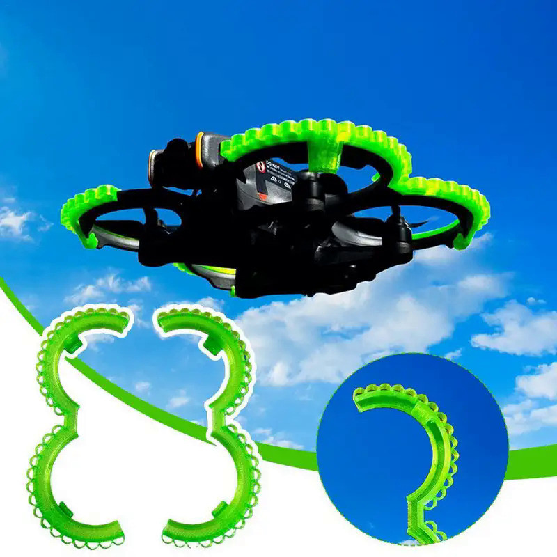 2024 New Green Frame Drone Protective Frame 3D Printing Anti-collision ...