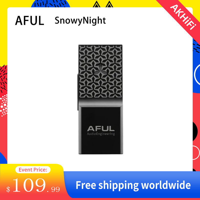 ☢AFUL SnowyNight Portable USB DAC & AMP Dual CS43198 Chips Lossless ...
