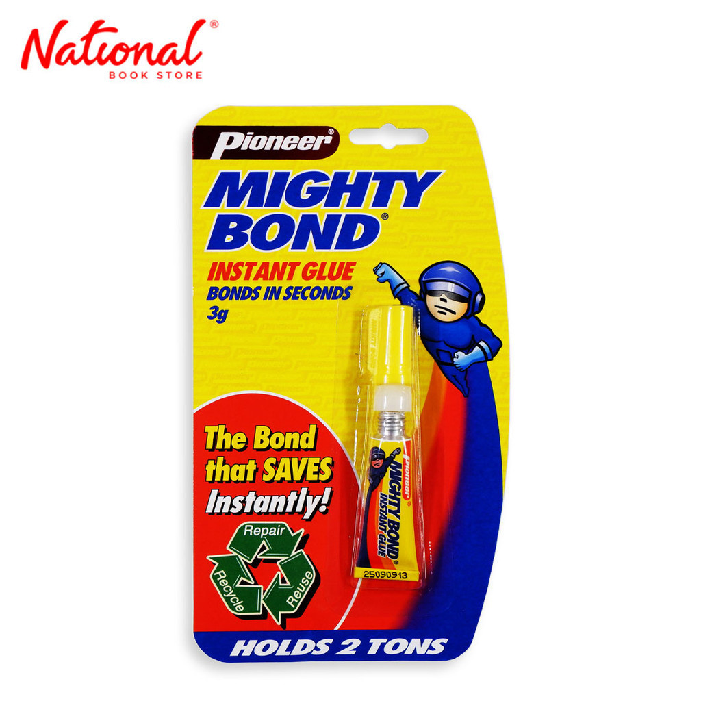 Mighty Bond Tube Instant Glue 3 grams Single - Back to School Supplies ...