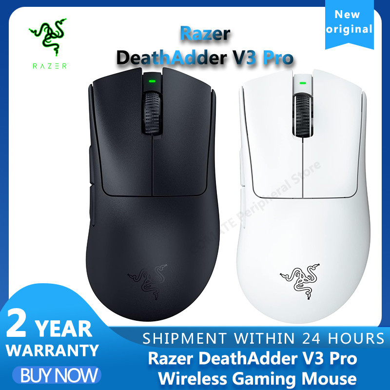 ☁Razer DeathAdder V3 Pro Wireless Gaming Mouse 64g Ultra Lightweight ...