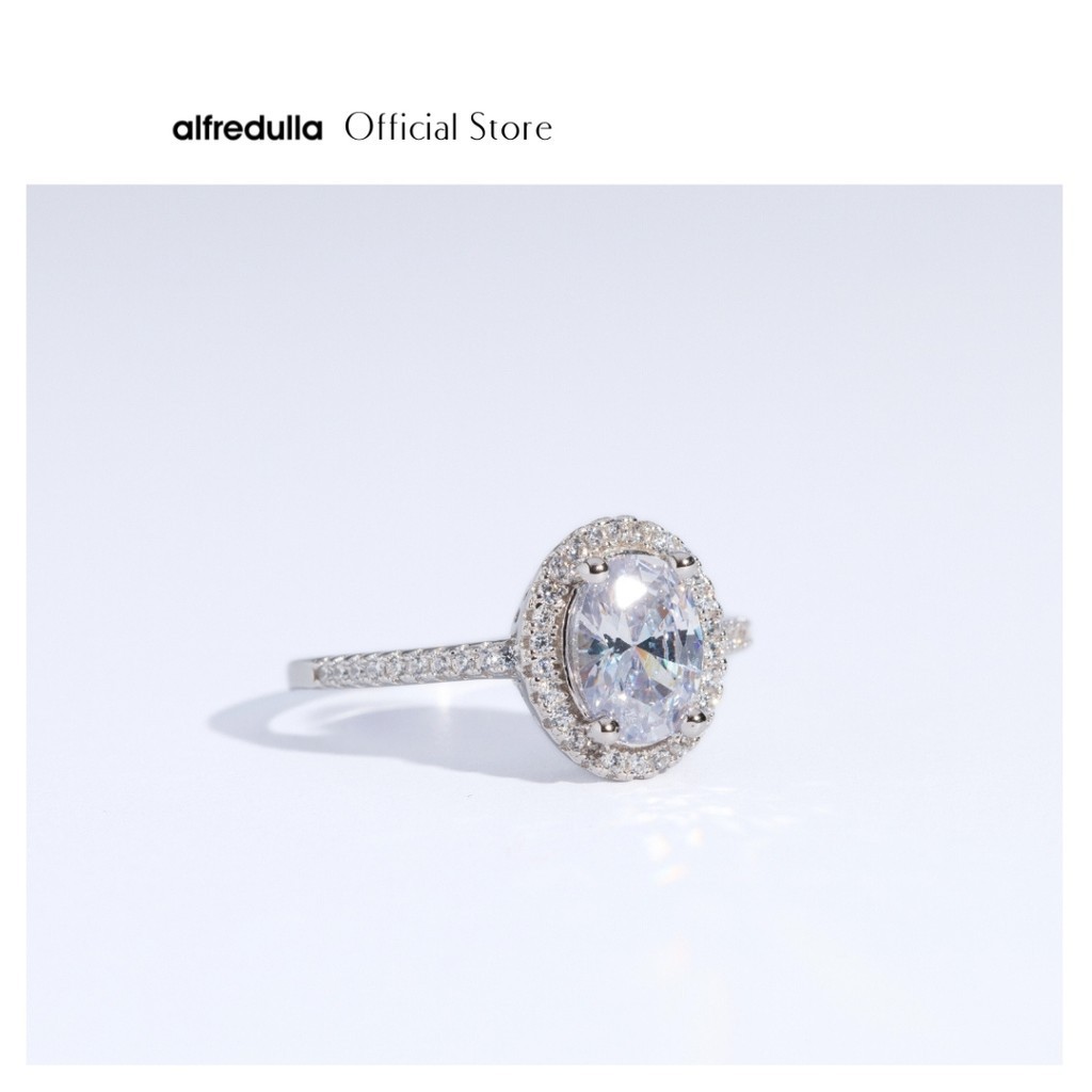 Alfredulla Omena Silver 925 Zirconia Ring | Shopee Philippines