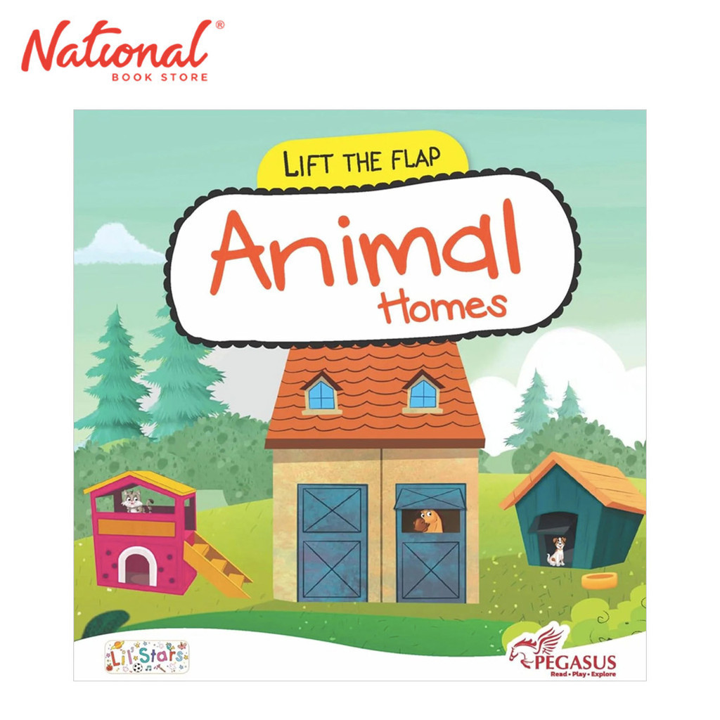 Lift The Flap: Animals Homes Board Book - Preschool Books | Shopee ...
