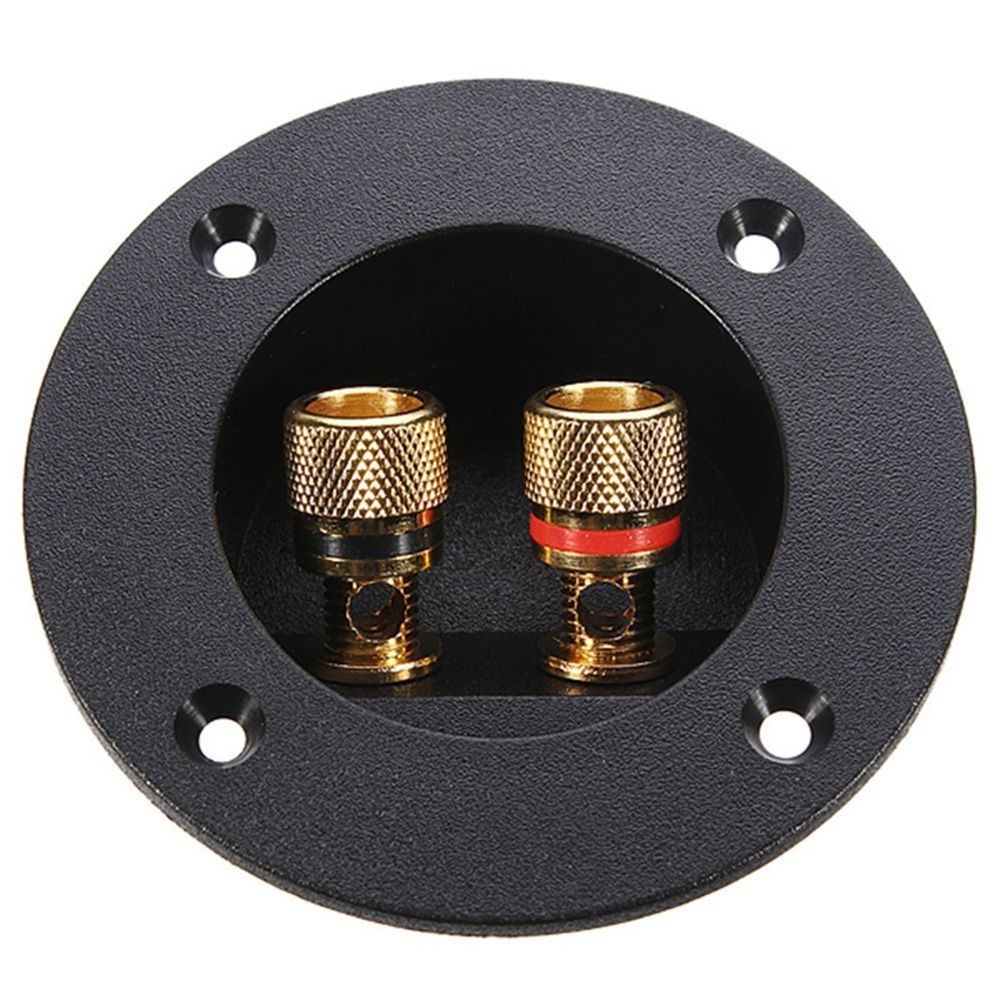 75mm Copper Head Speaker Junction Box Round Back Panel Wiring Terminal ...