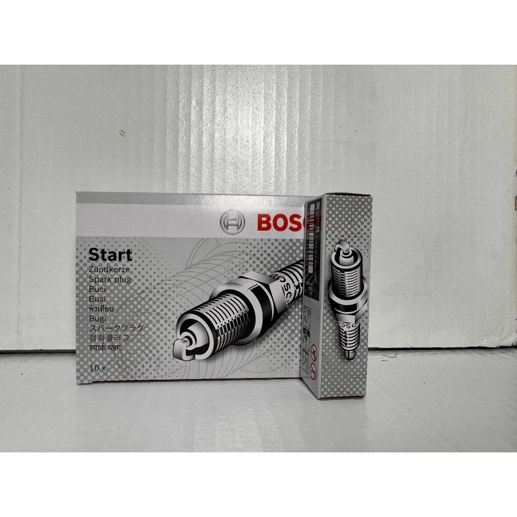 BOSCH SPARK PLUG ORIGINAL 100% XRM/MIO/BARAKO/TMX/WAVE/RAIDER | Shopee ...