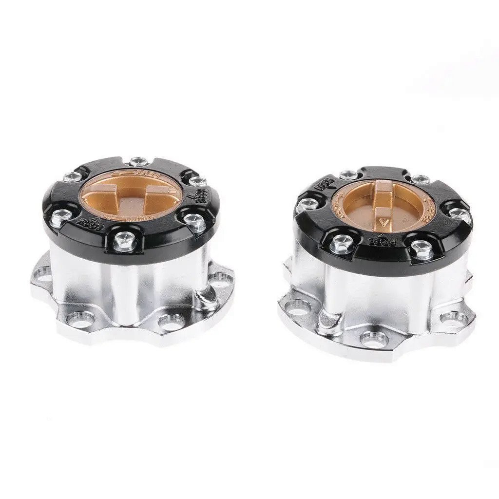 Pair of Front Axle Hub Free Wheel Hubs For Toyota Land Cruiser MT FZJ ...