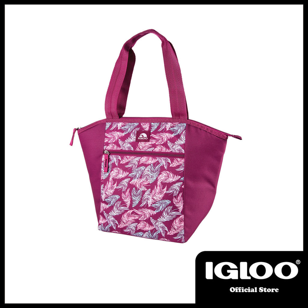 Igloo Birds of a Feather Essential Tote 16 Can Lunch Bag (Berry ...