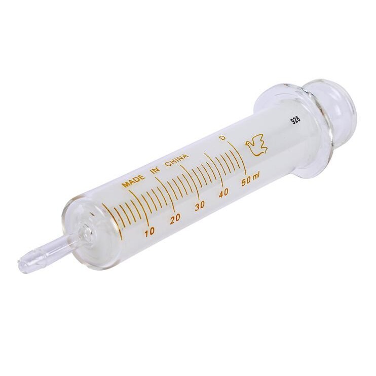 ☆Glass syringe 5ml 10ml 20ml 30ml 50ml 100ml enema syringe nasal ...