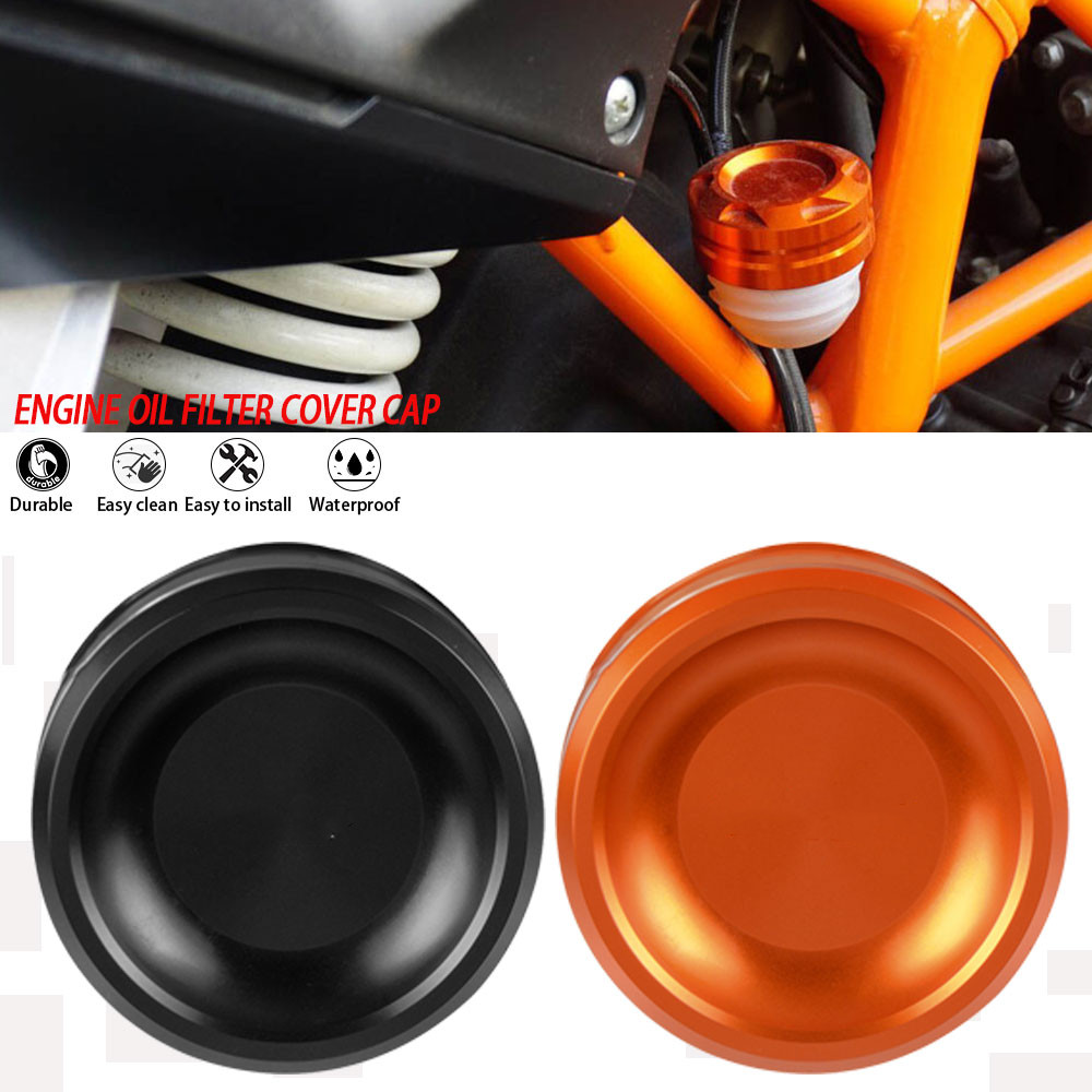 For DUKE RC 125 200 250 390 Motorcycle Engine Oil Filter Cover Cap ...
