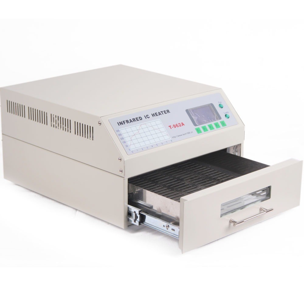 웃220V 1500W Small Drawer Type Reflow Soldering Machine, Infrared Reflow ...