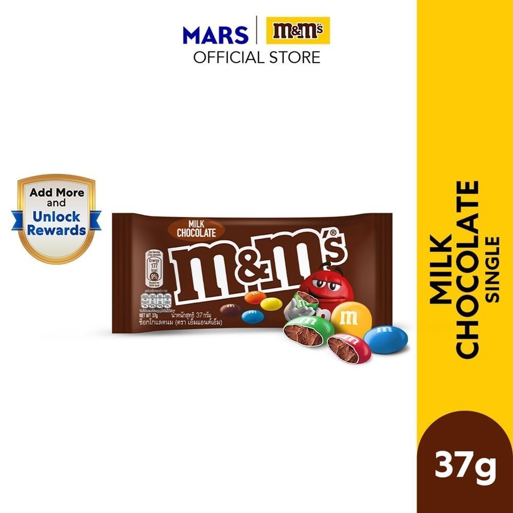 M&M's® Milk Chocolate 37g | Imported Chocolates | Chocolate for ...
