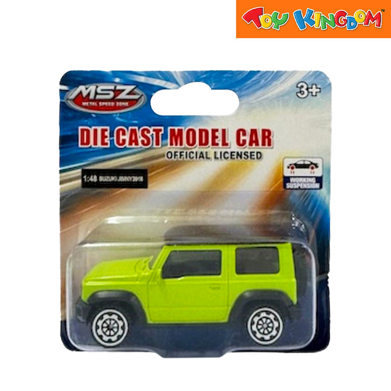 Metal Speed Zone 1:48 Suzuki Jimny Green Die-cast | Shopee Philippines