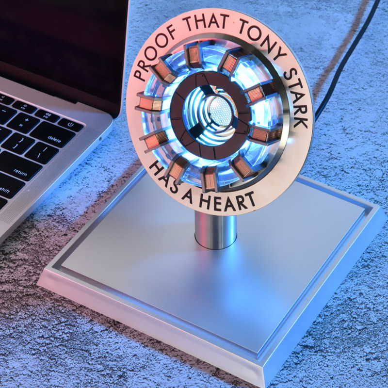 Marvel Legends Iron Man Mk1 Mk2 Arc Reactor 1:1 Mk50 Tony Stark Heart ...