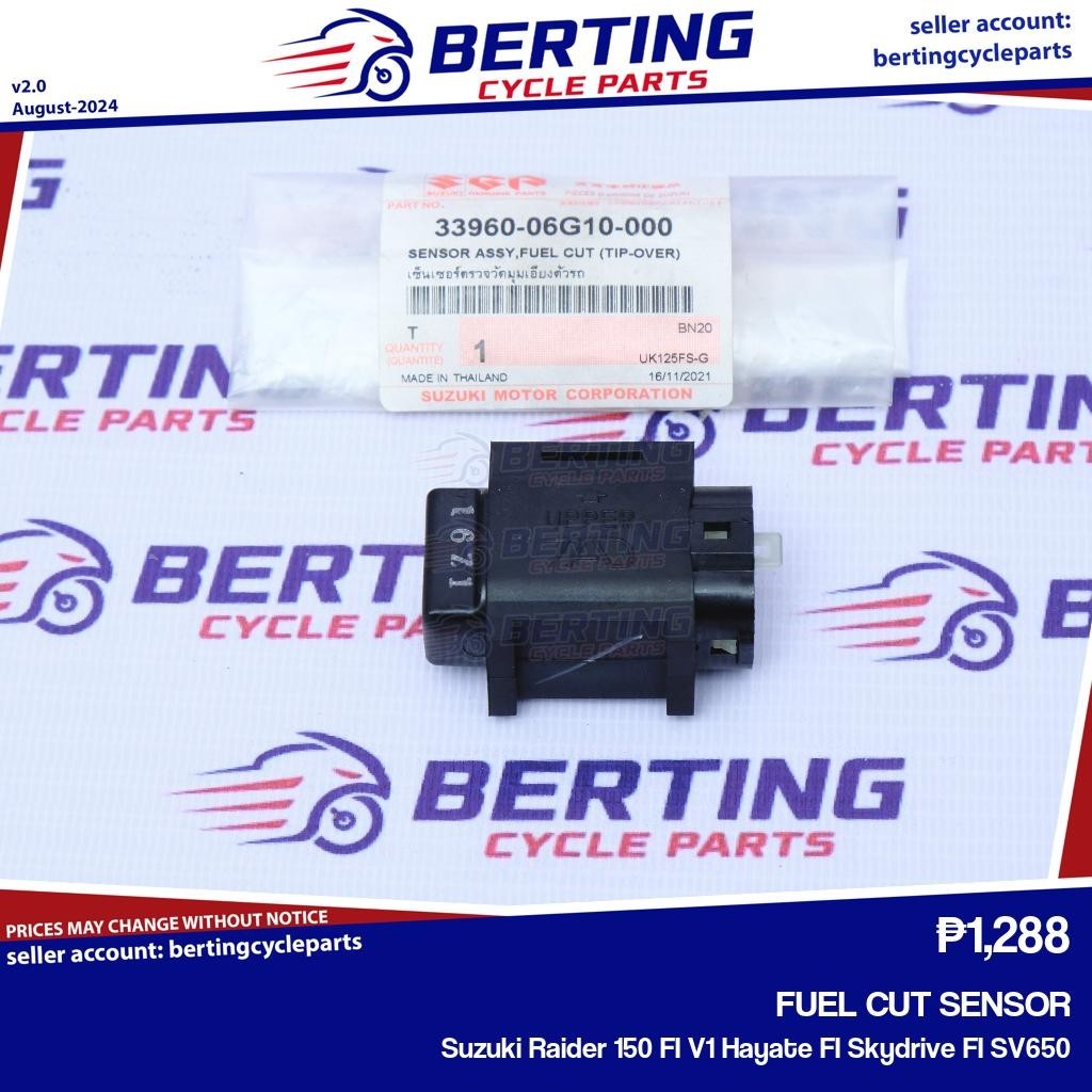 SGP FUEL CUT SENSOR Suzuki Raider 150 FI V1 Hayate FI Skydrive FI SV650 ...