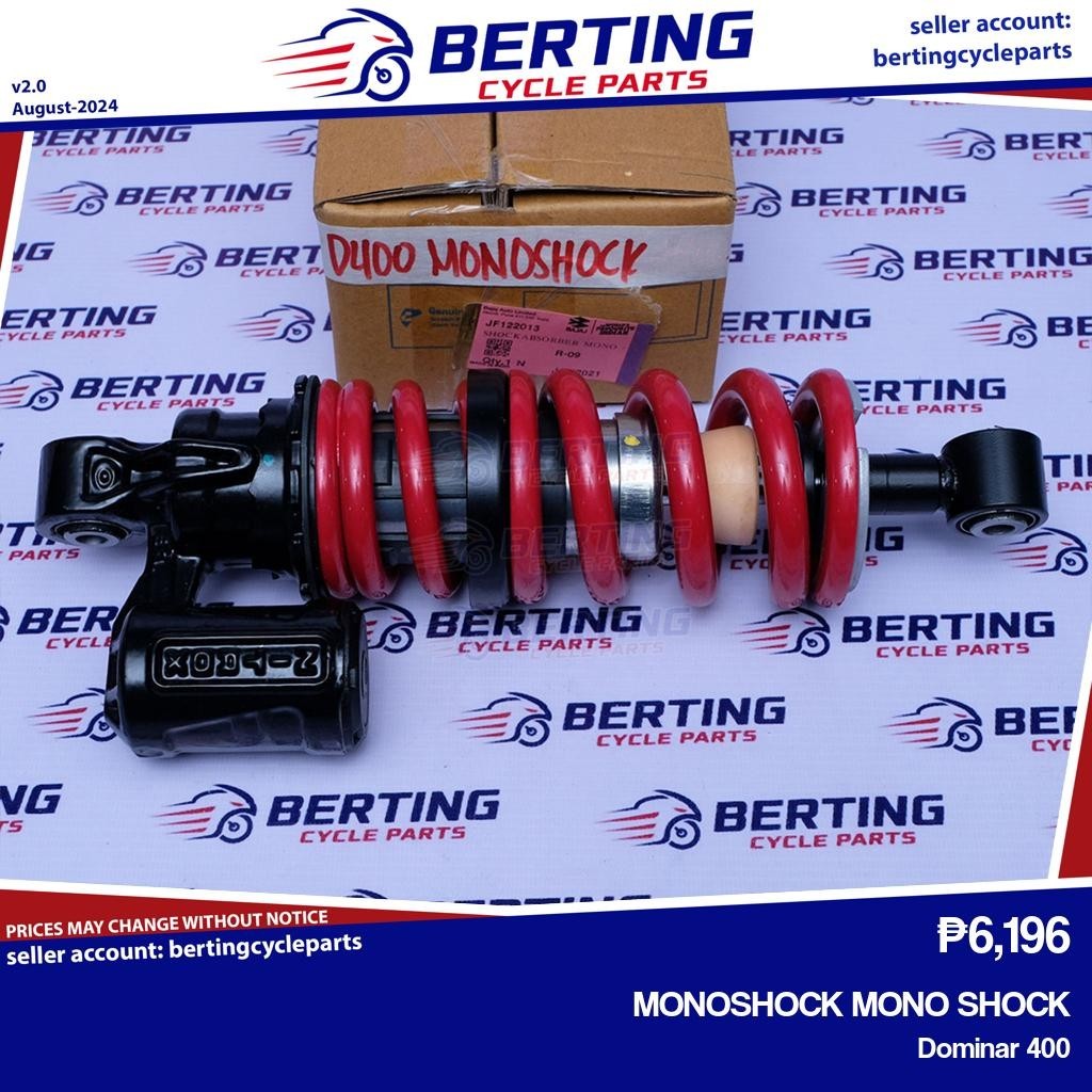 MONOSHOCK MONO SHOCK Dominar 400 Genuine JF122013 | Shopee Philippines