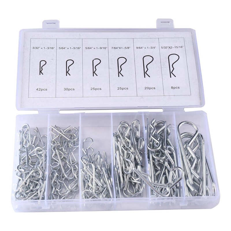 ★1Set Fastener R Type Cotter Pin Pin R Type Cotter Pin Cotter Pin Split ...