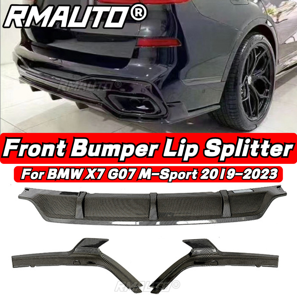 X7 G07 Car Rear Bumper Lip Diffuser Bumper Spoiler Splitter Body Kit ...