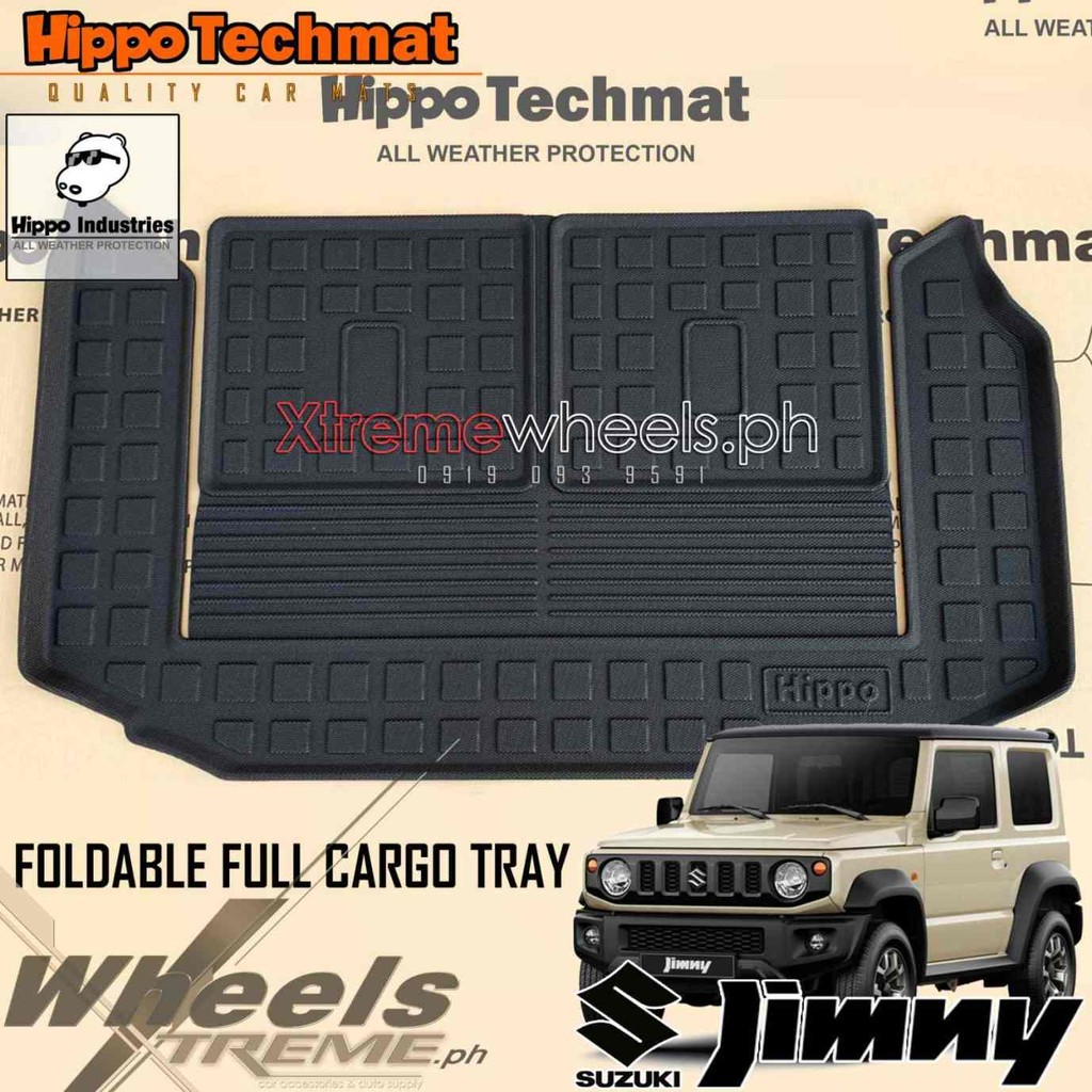 Suzuki Jimny 2019 to 2025 Cargo / Trunk Tray Only Hippo Deep Dish ...