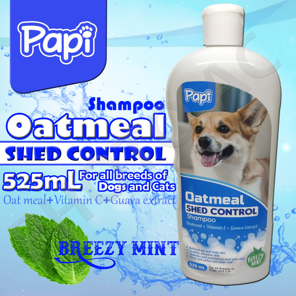 Papi Oatmeal (Shed Control) Shampoo For all Breeds of Dogs and Cats ...