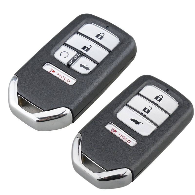 ~433Mhz 5 Button Remote Key For Piot CR-V Civic 16-19 With 4 Button ...